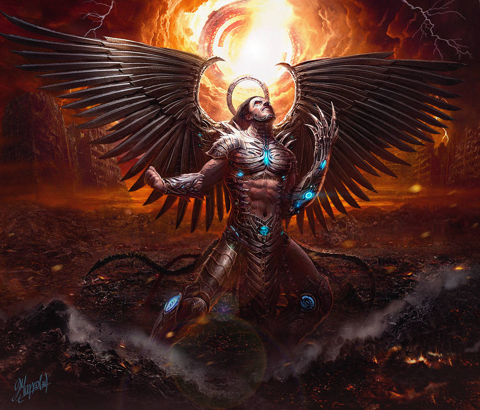 Fallen Angel By Dusanmarkovic On Deviantart