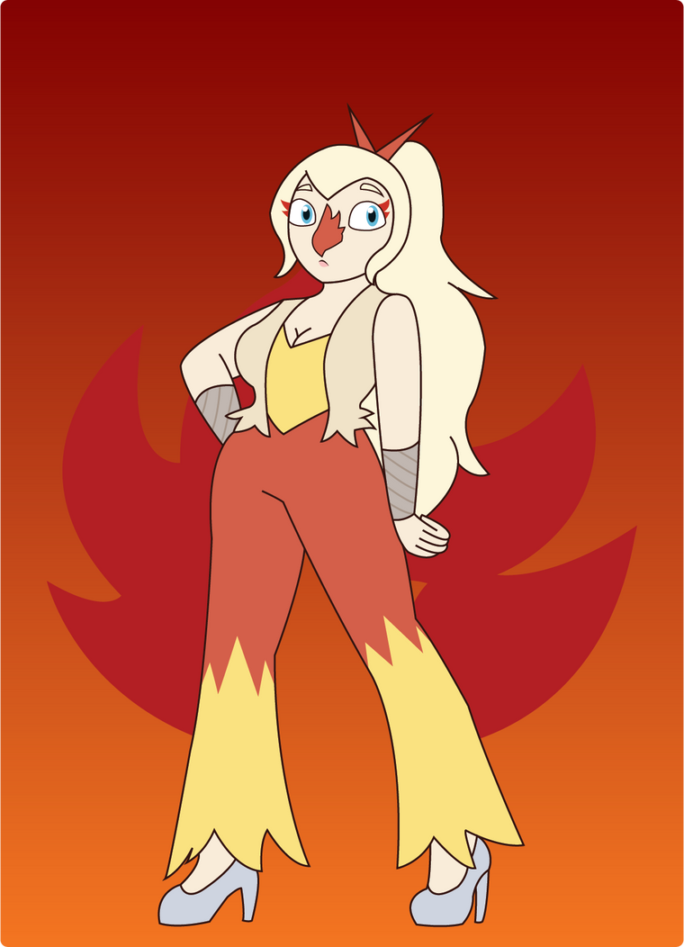 Gijinka: Chica the Blaziken by CraftyKenzie on DeviantArt Gijinka: Chica the Blaziken by CraftyKenzie on DeviantArt