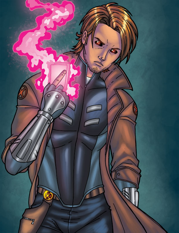 gambit colored by mikebeals by JamieFayX on DeviantArt