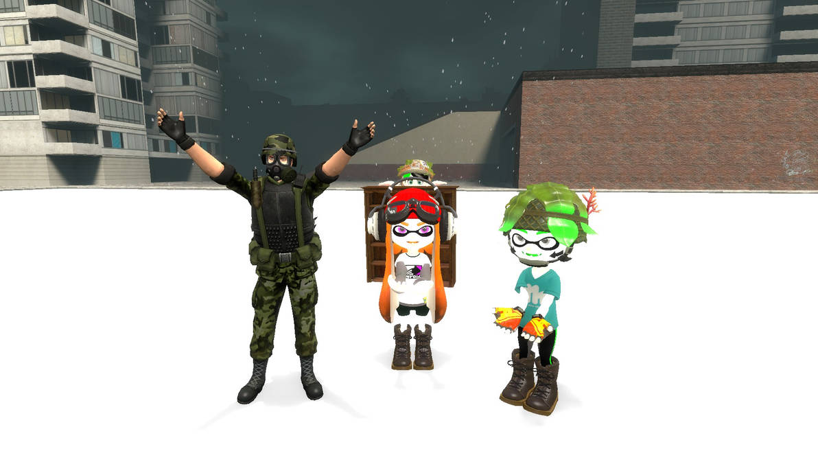 Gmod Splatoon Its Snowing By Superfiregmod On Deviantart