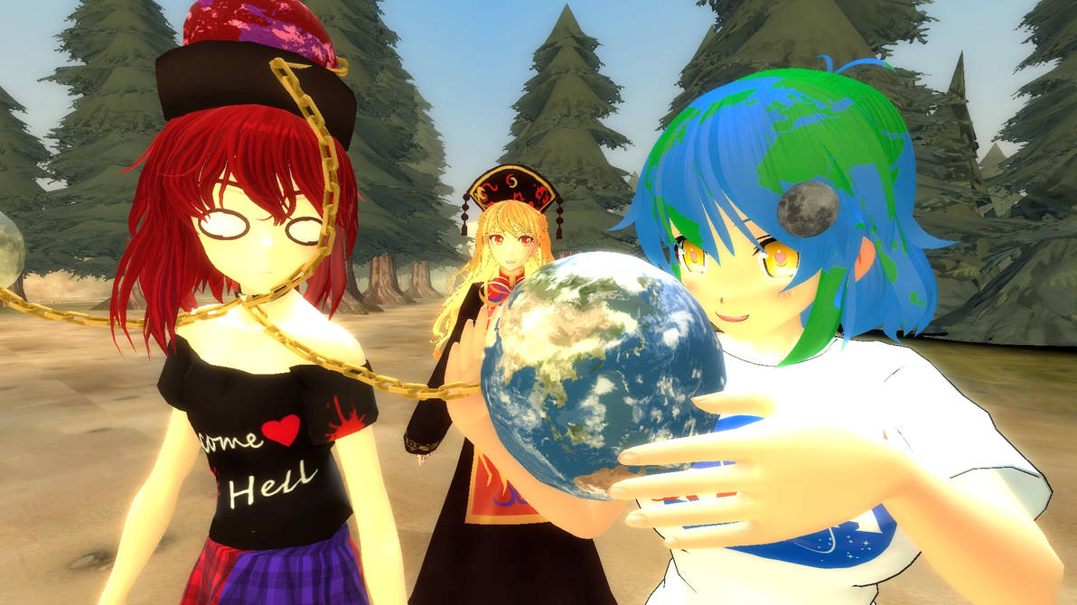 Gmod Touhou Earth Chan Finds Earth by SuperfireGmod on DeviantArt Gmod Touhou Earth Chan Finds Earth by SuperfireGmod on DeviantArt