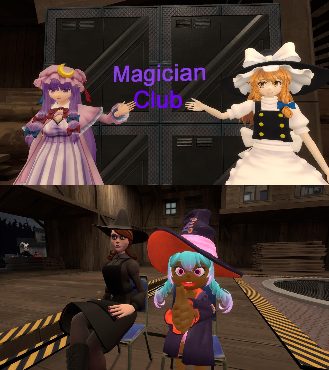 Gmod Tf2 Touhou Ninjala Magician Club By Superfiregmod On Deviantart