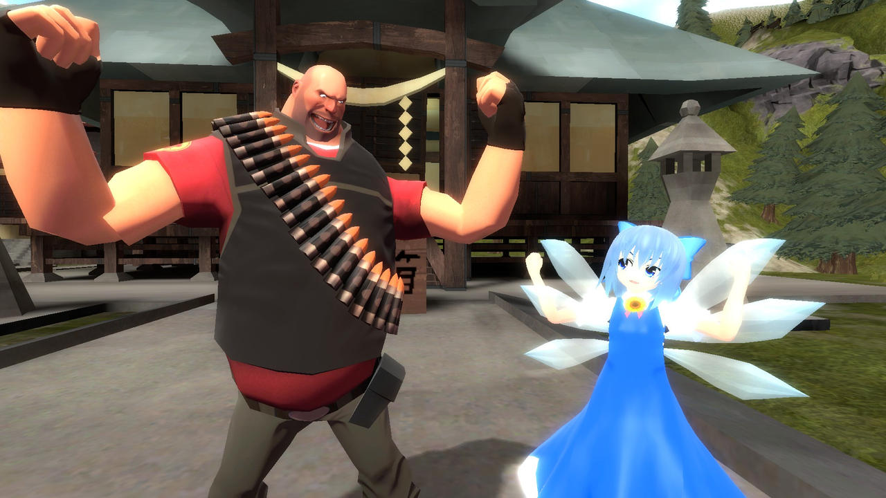 Gmod Tf2 Touhou Whos The Strongest By Superfiregmod On Deviantart