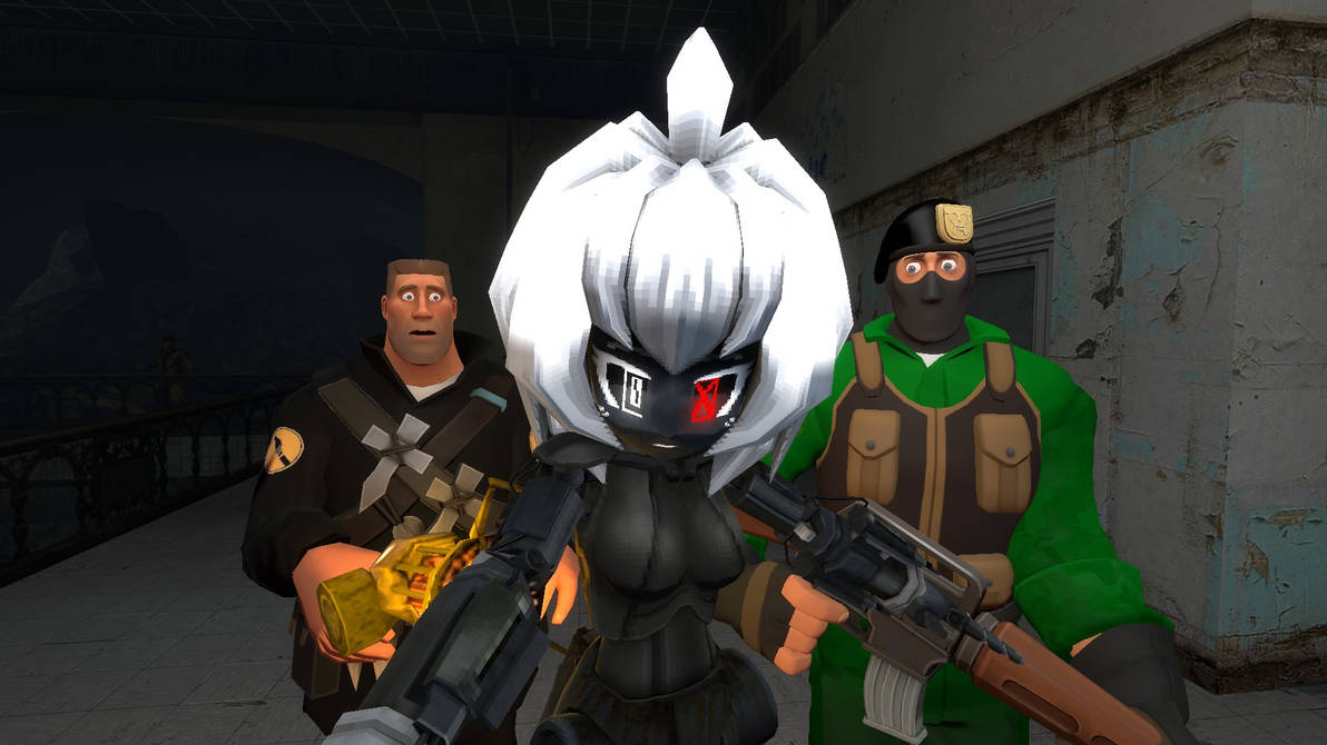 Gmod Tf2 Combine Turret Girl Discovery By Superfiregmod On Deviantart