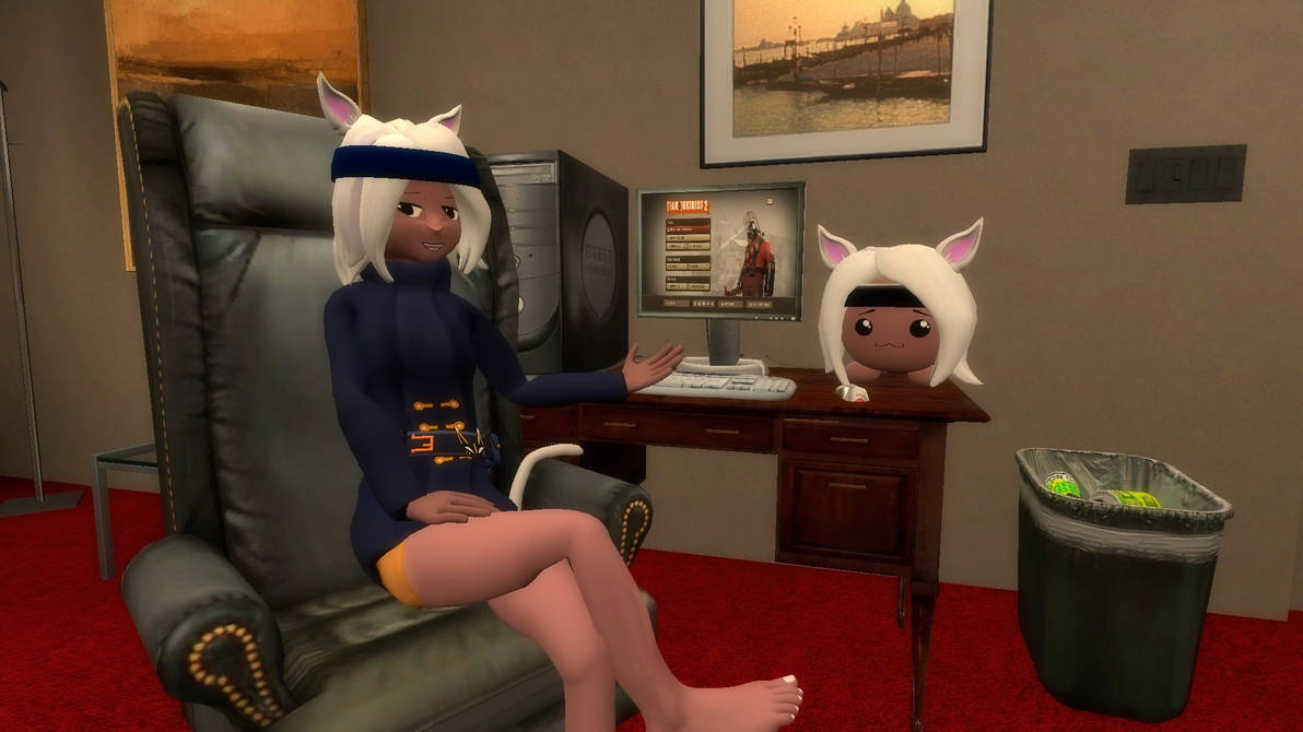 Gmod Smg4 Sp Gamer Catgirl By Superfiregmod On Deviantart