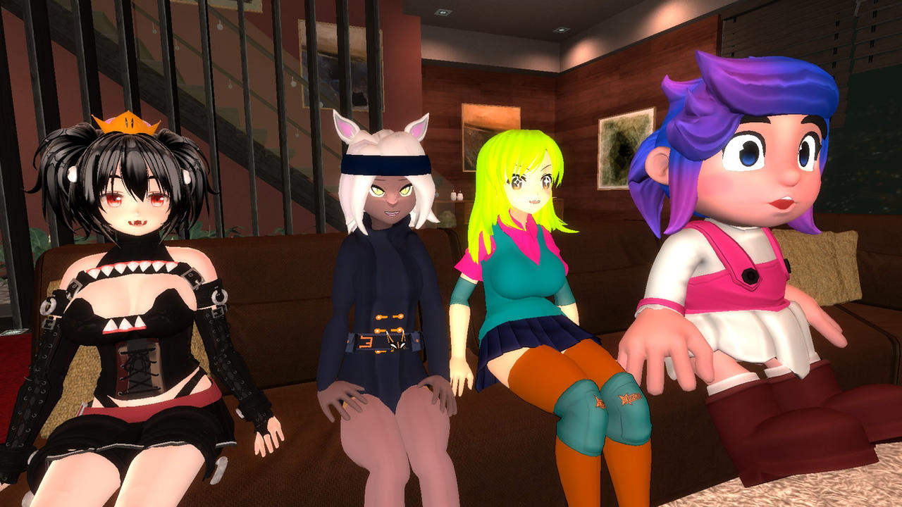 Gmod Smg4 Sp Watching Anime By Superfiregmod On Deviantart