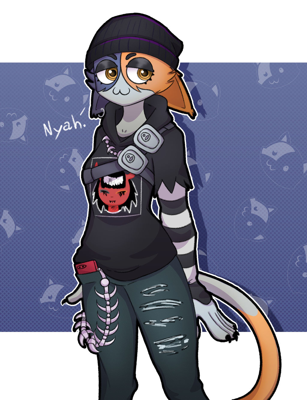Meow Skulls By Holyrocy On Deviantart