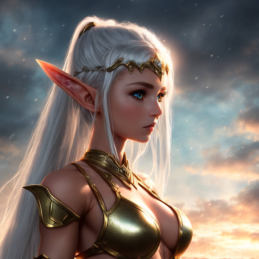 Beautiful Elf By Stormbackstrom On Deviantart