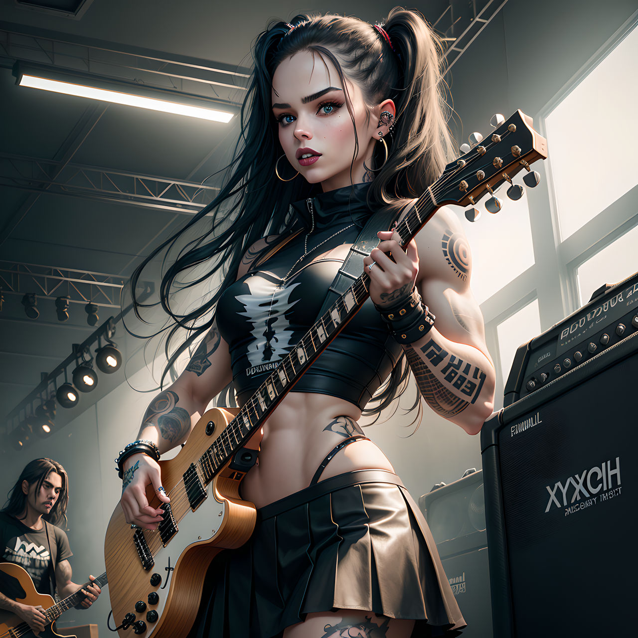 Rocker Girl 02 By Stormbackstrom On Deviantart