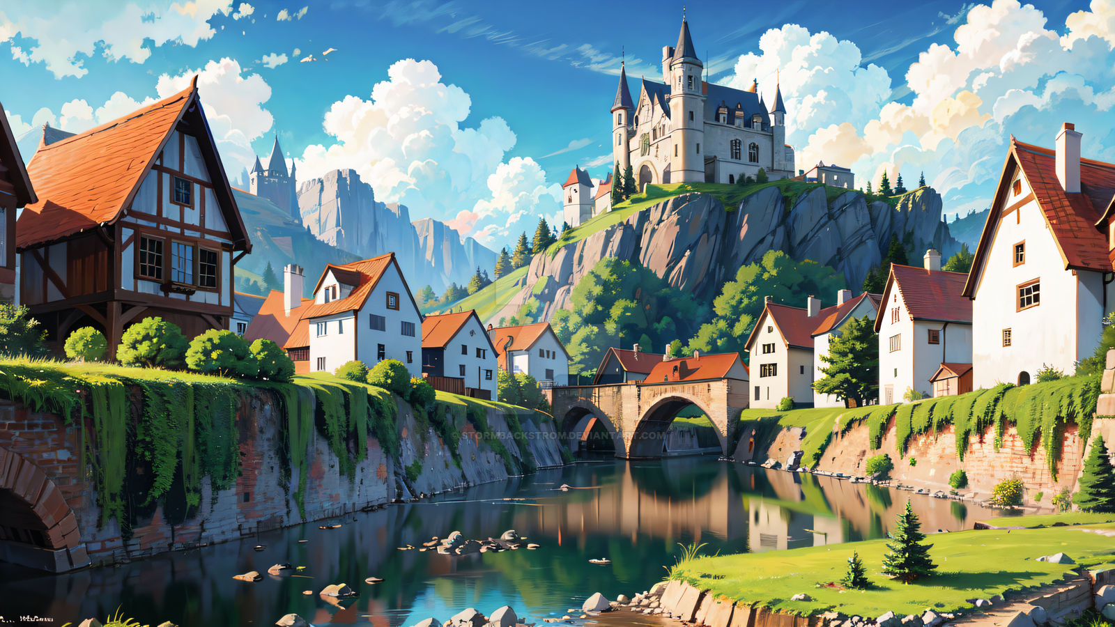 Fantasy wallpaper by stormbackstrom on DeviantArt Fantasy wallpaper by stormbackstrom on DeviantArt