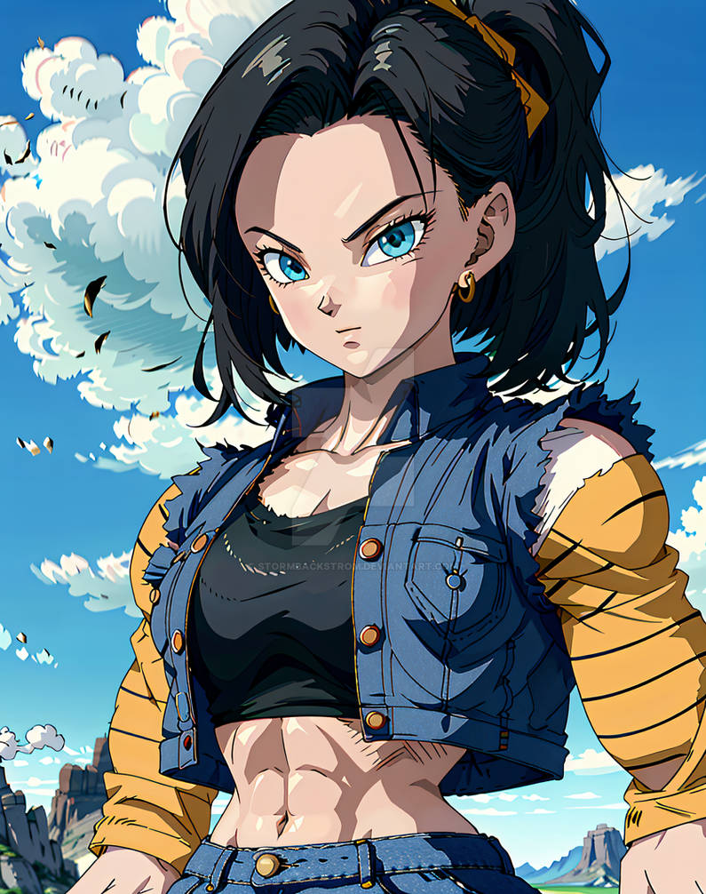 Android 18 With New Look 02 By Stormbackstrom On Deviantart