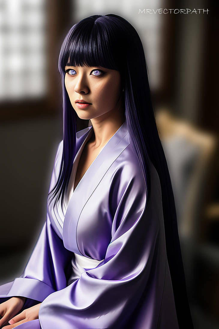 A Realistic Hinata By Mrvectorpath On Deviantart