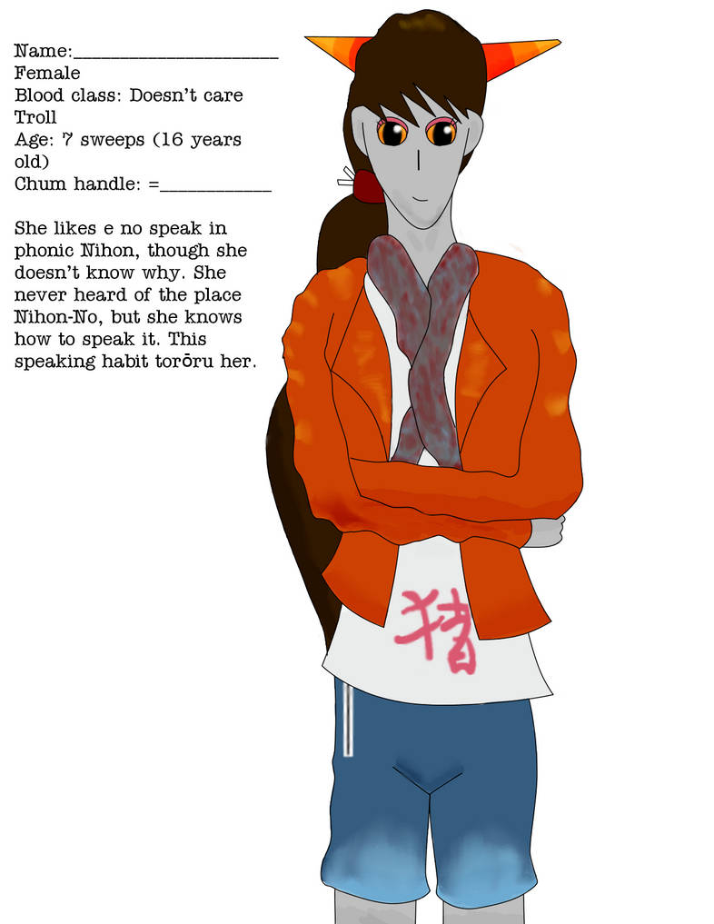 Troll Girl Finished By Godo Kun On Deviantart
