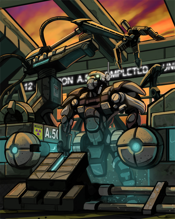 Mech Assembly by SC4V3NG3R on DeviantArt