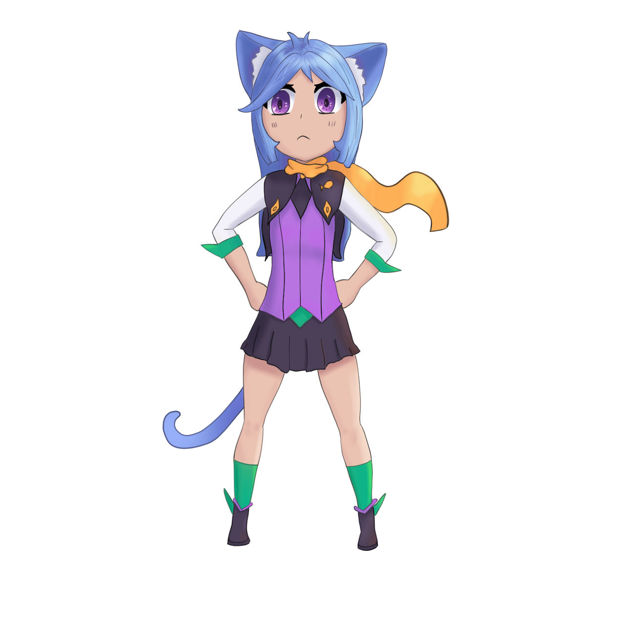 My Take On Battle Principal Yuumi By Konotorii On Deviantart