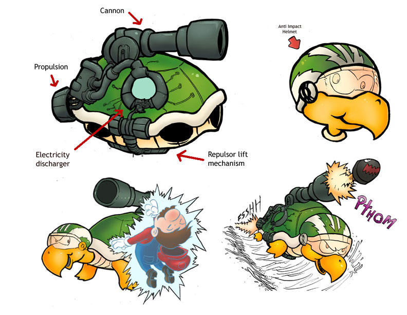 Koopa Troopa Shell Redesign By Yorko On Deviantart