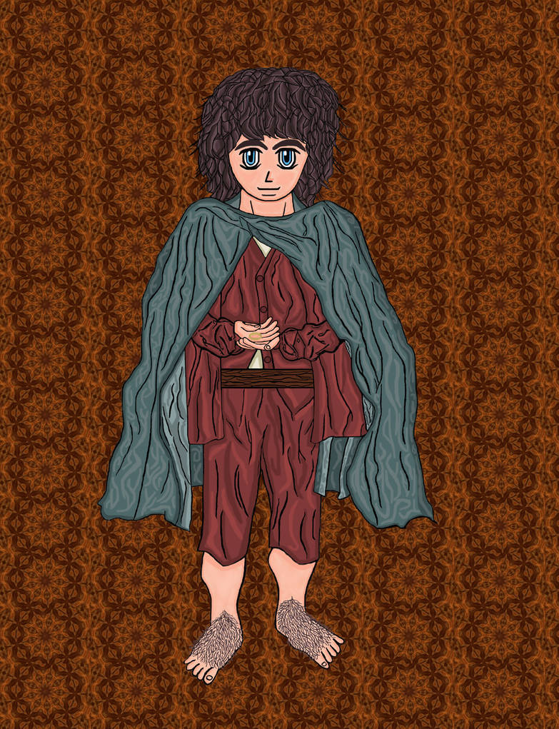 Chibi Frodo - Finished by drumgirl on DeviantArt