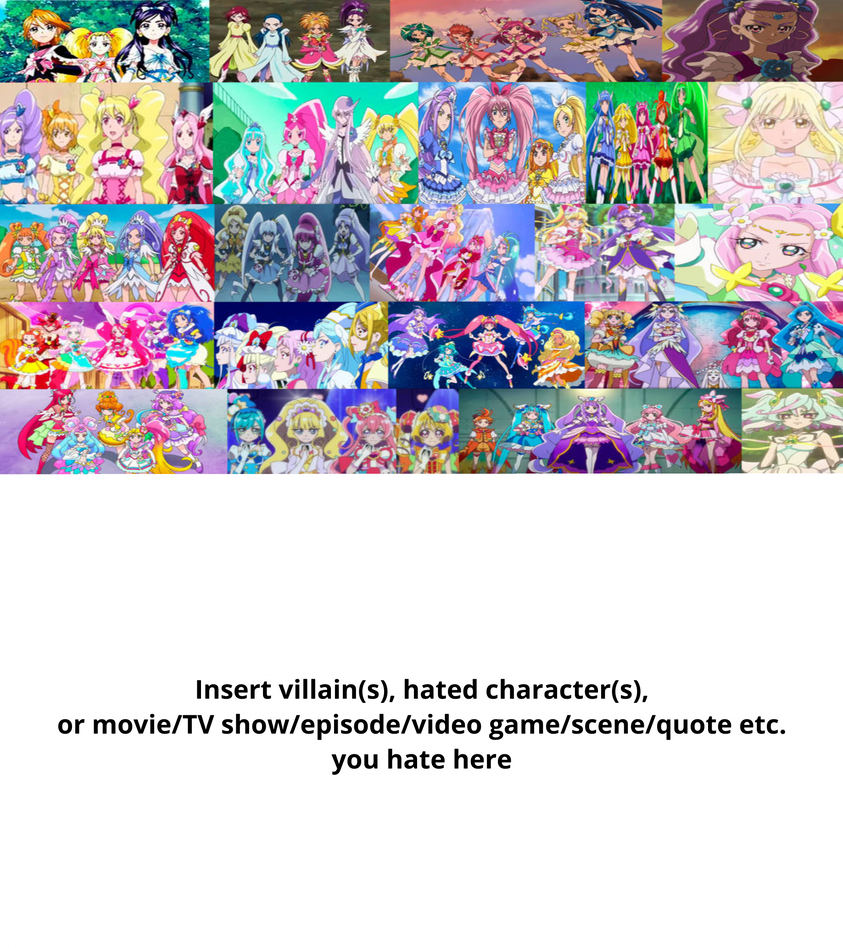 Pretty Cure All Stars Hates What By Carlosleonardo2024 On Deviantart