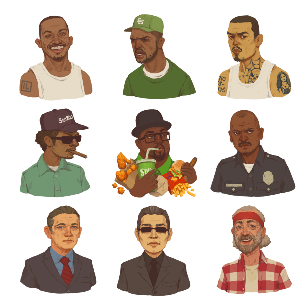 Grand Theft Auto San Andreas By Igorlevchuk On Deviantart