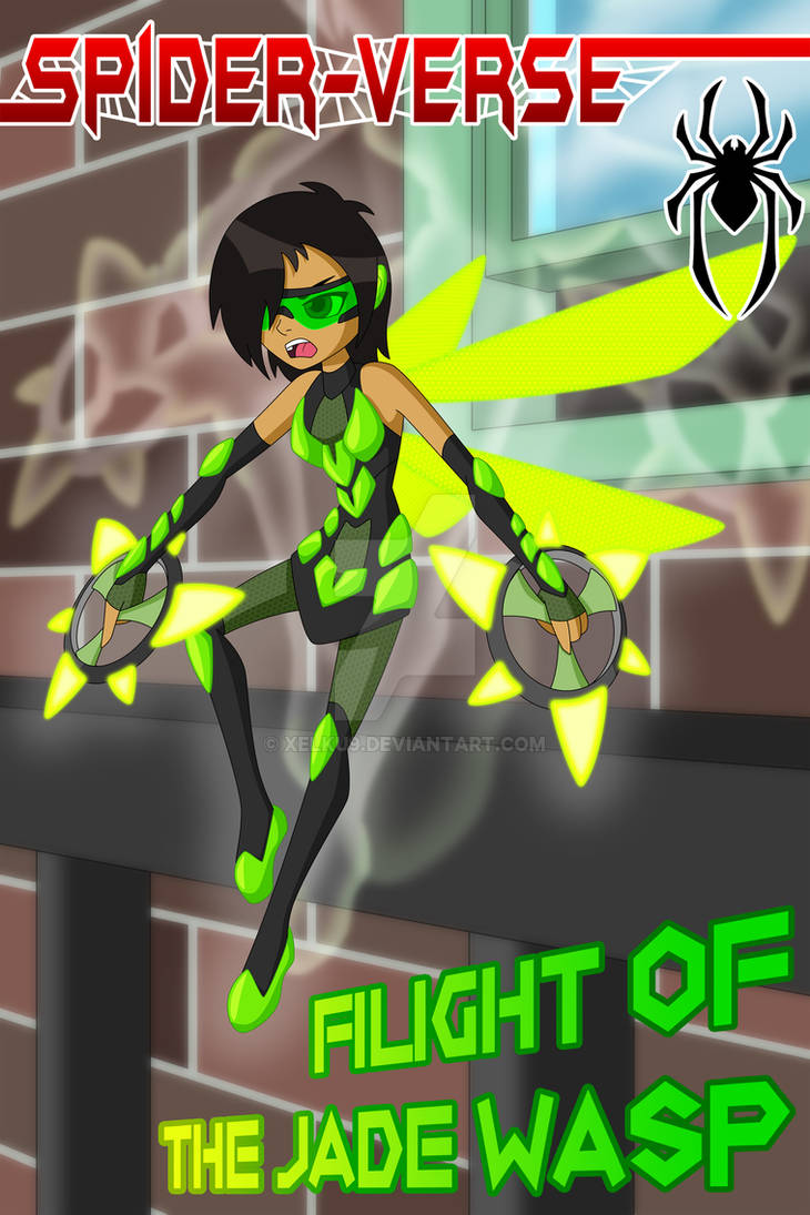 Spider Man Oc Jade Wasp By Xelku9 On Deviantart