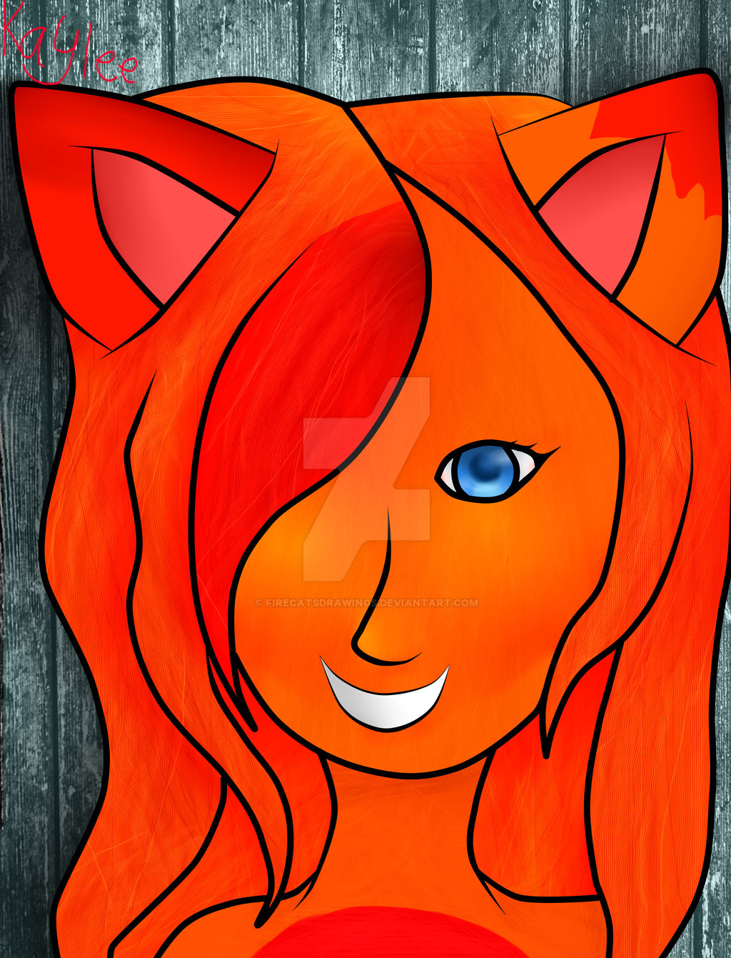 Firecat Human Redraw By Firecatsdrawings On Deviantart