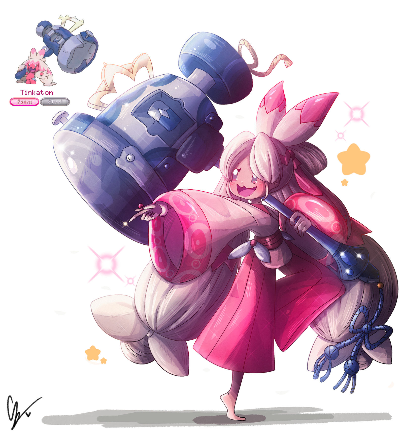Tinkaton Humanization By Iingo On Deviantart