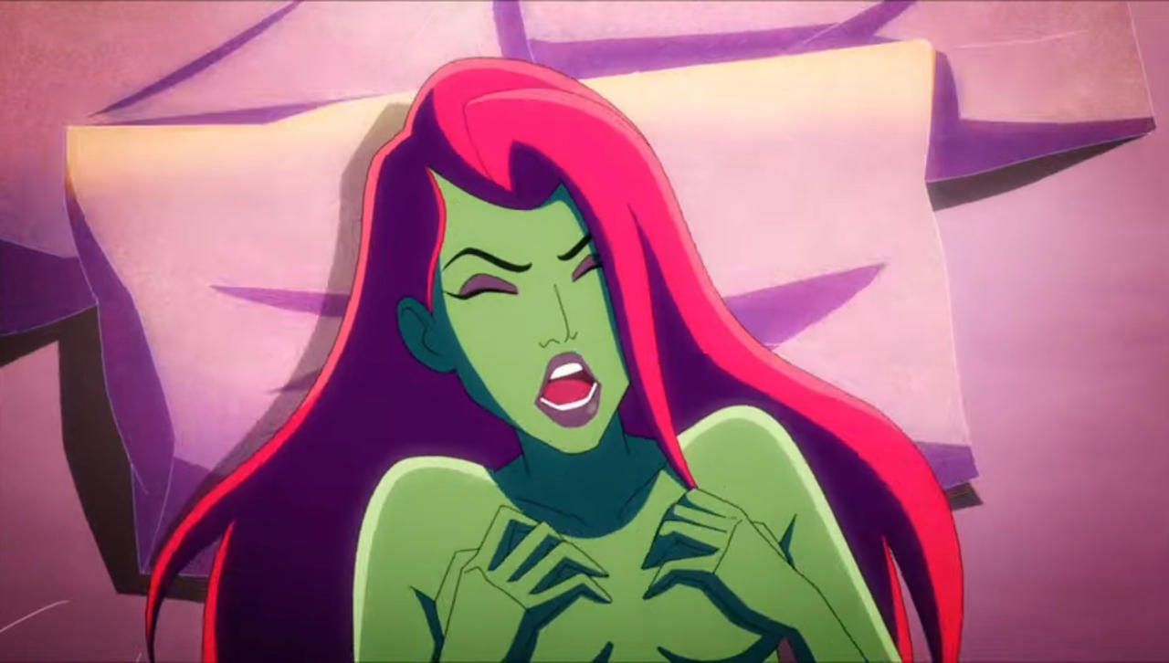 Ivy Covering Breasts 3 By Hornybat7 On Deviantart