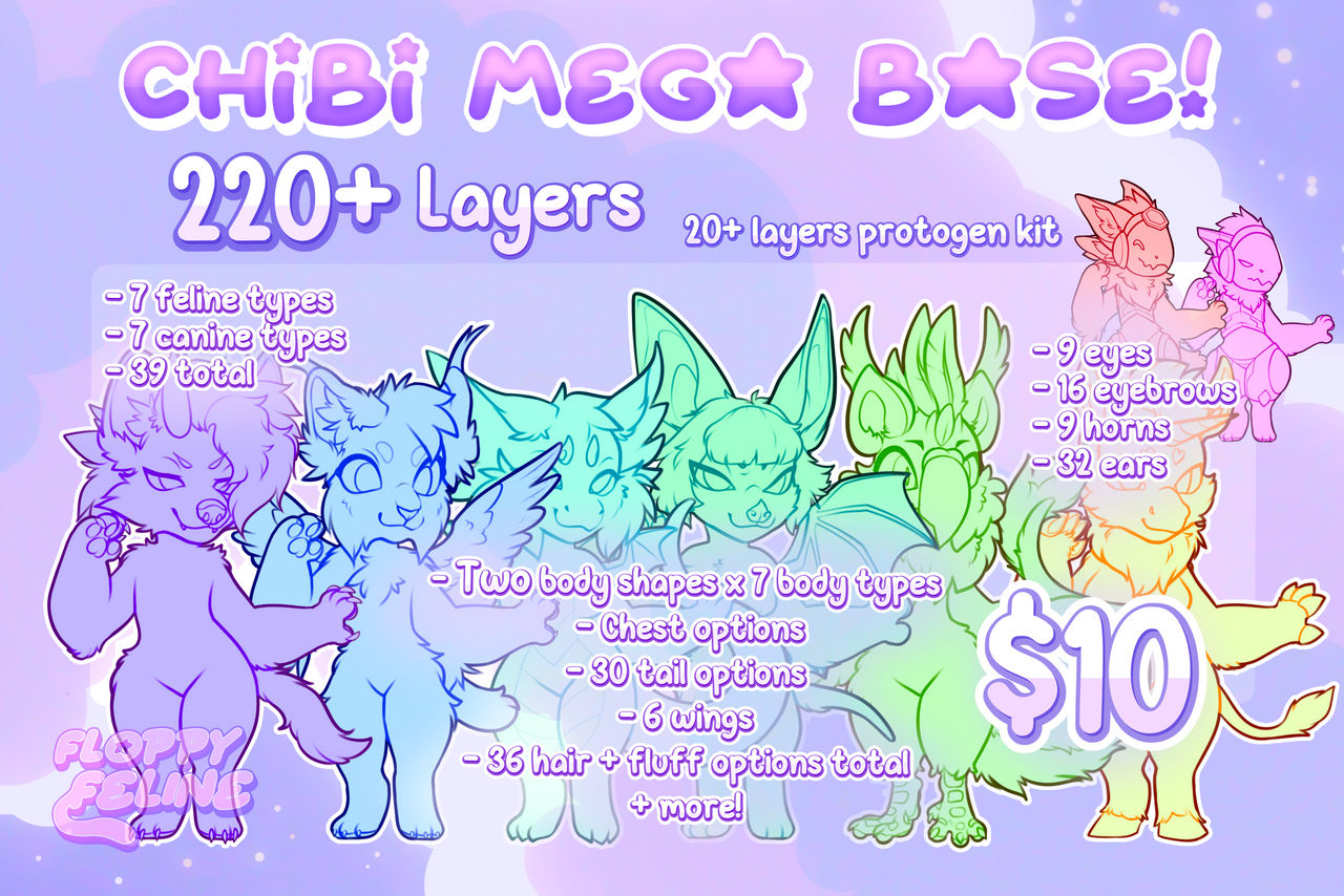 10 Chibi Base By Katsyl On Deviantart