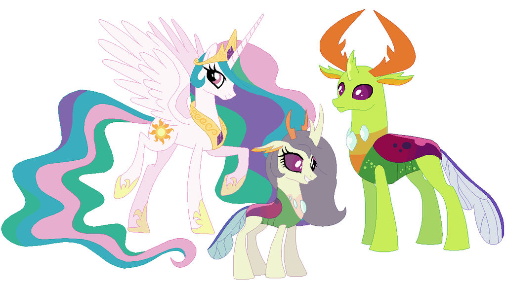 Thorax X Celestia By Firestarartist On Deviantart