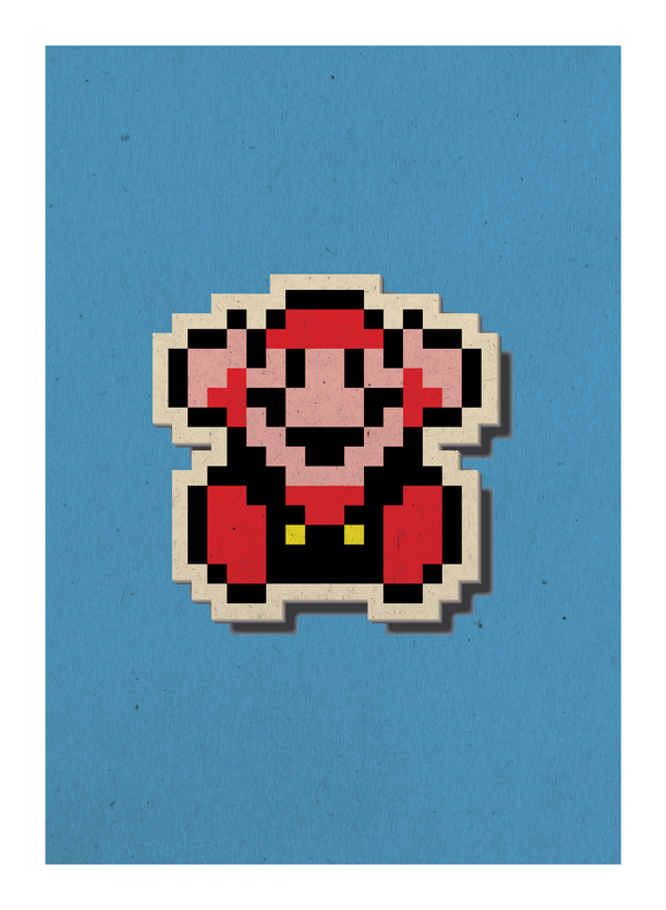 Mario Paper Game Over By Allthingspixelated On Deviantart