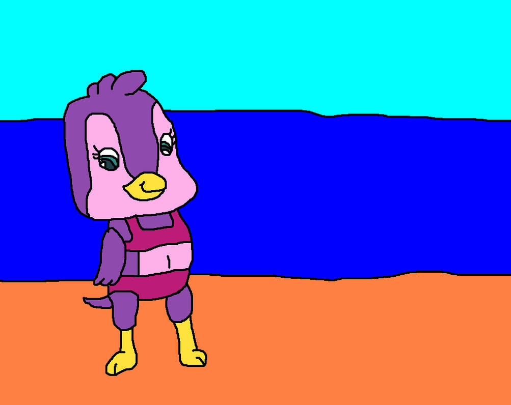 Penguala At The Beach By Lilkanyongmail On Deviantart