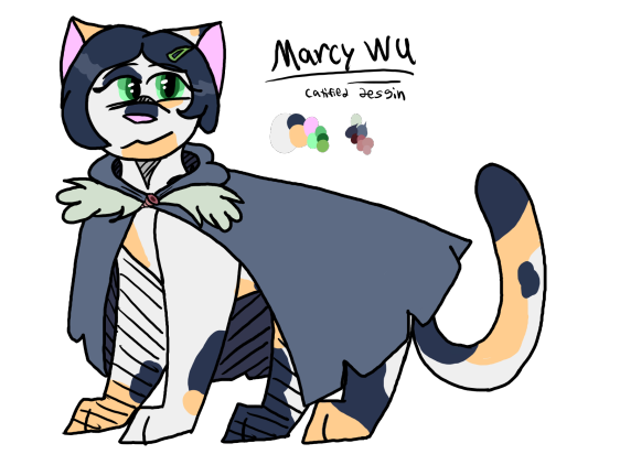 Marcy Wu Cat Design 2 By Rendraws7734 On Deviantart