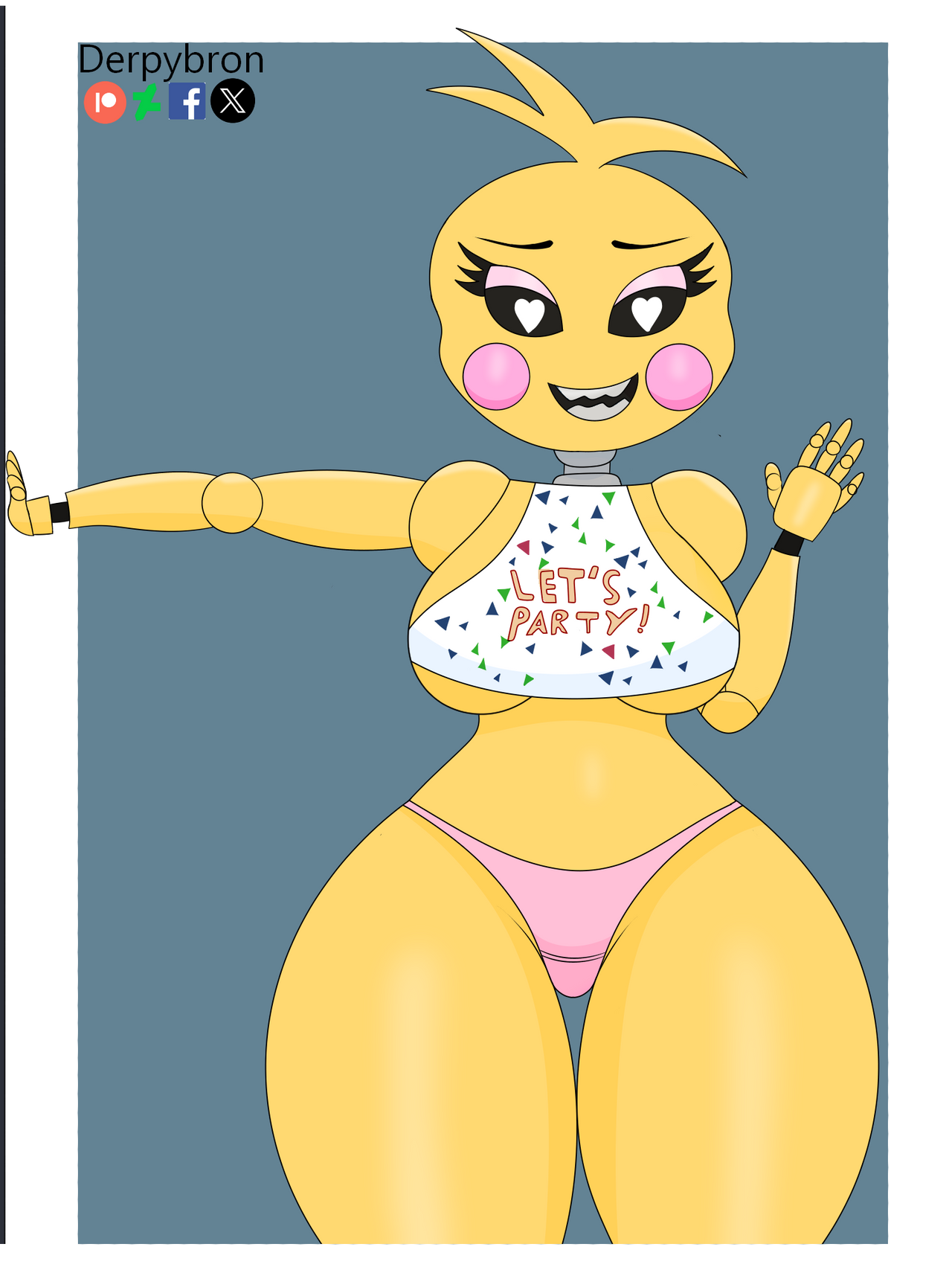 Toy Chica Of FNAF By Derpybron On DeviantArt toy-chica-of-fnaf-by-derpybron-on-deviantart