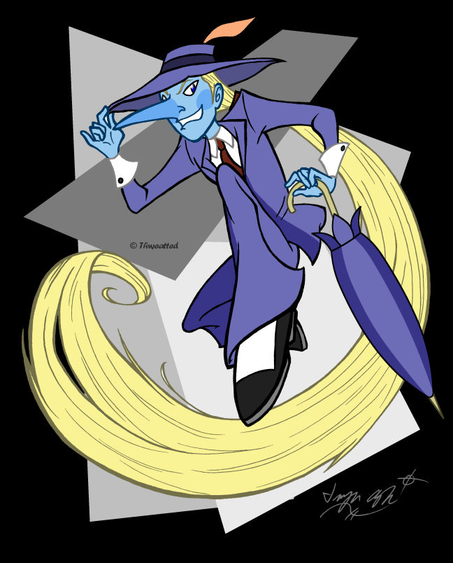 The Elusive Robber-colored by ImagenAshyun on DeviantArt