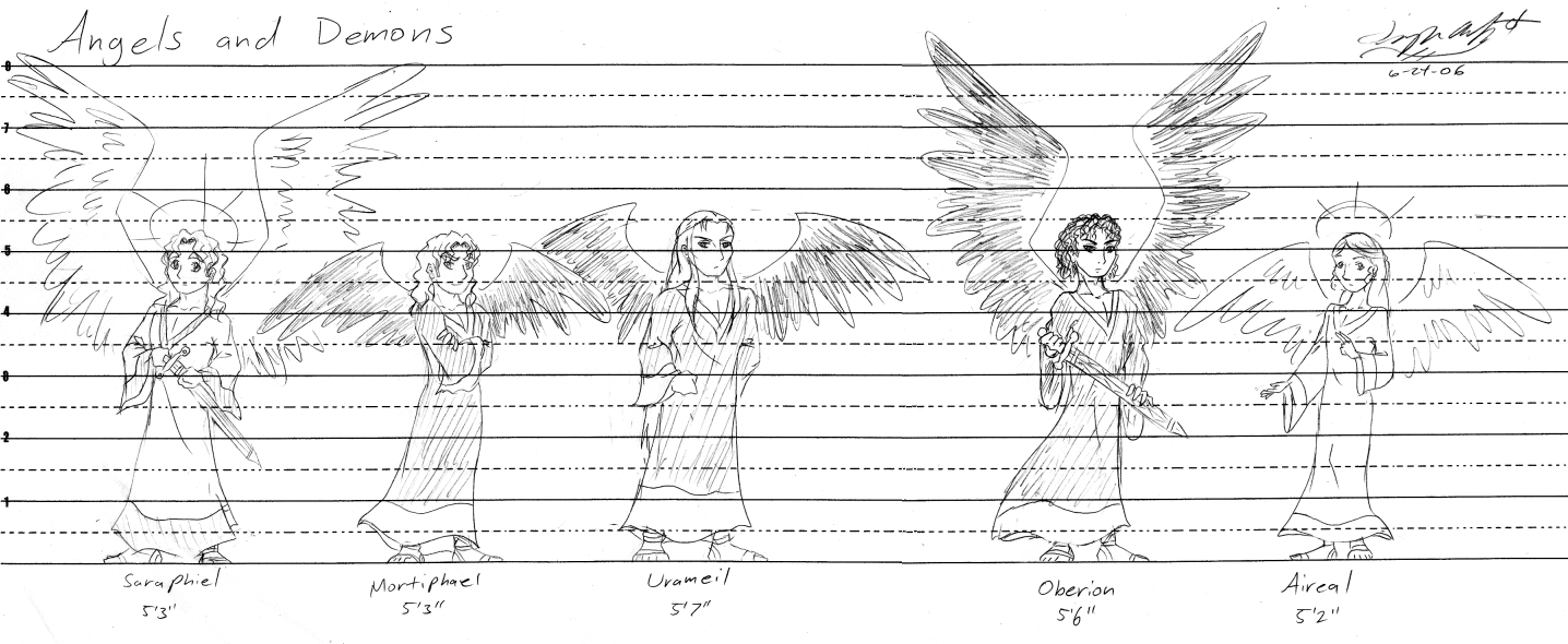 Angels and Demons height chart by ImagenAshyun on DeviantArt