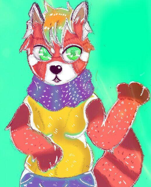Red Panda Furry Kemmi By Destinytoayumi On Deviantart