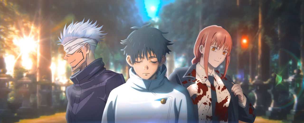 Jujutsu Kaisen X Chainsaw Man Crossover By Lyken29 On Deviantart