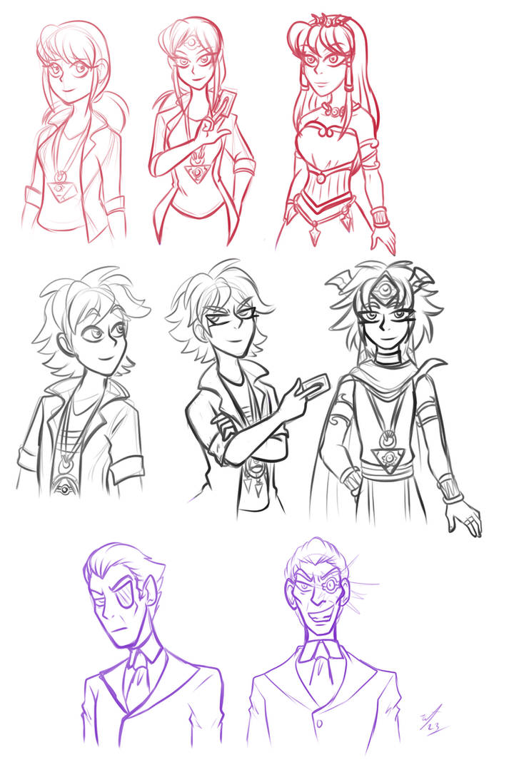 Ml Ygo Au By Twisted Persona On Deviantart