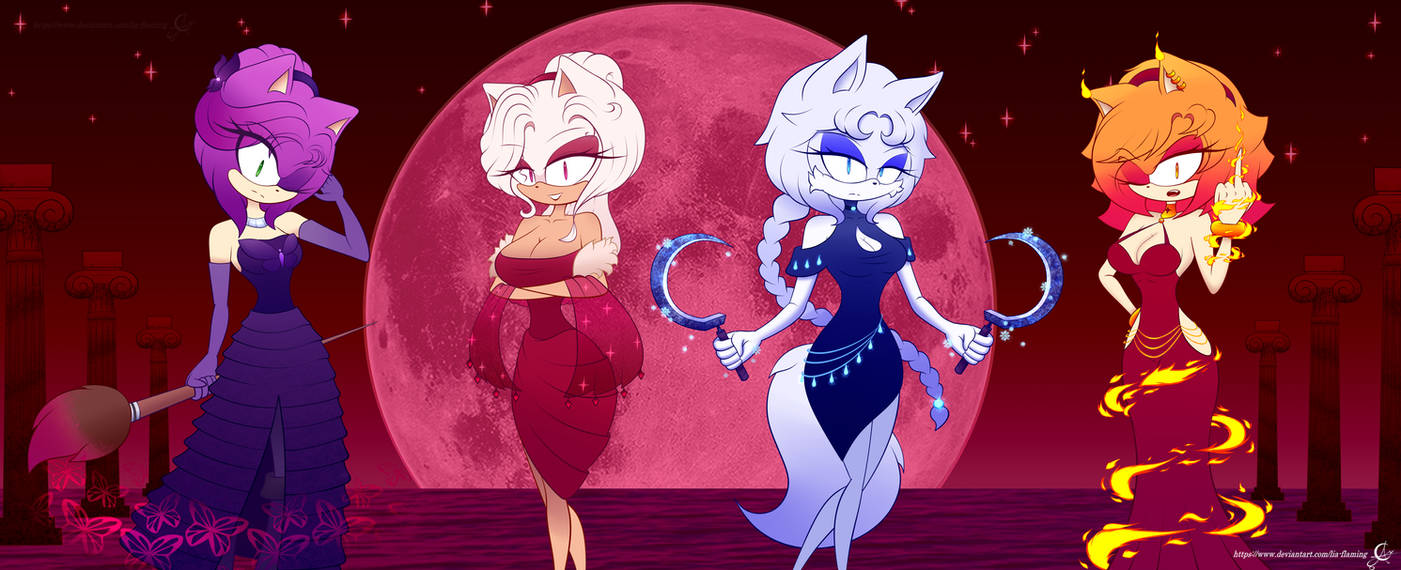Crimson Night Special Drawing By Lia Flaming On Deviantart