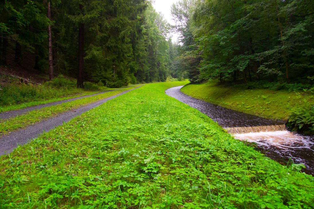 Man Made River By Amongtreesandskies On Deviantart