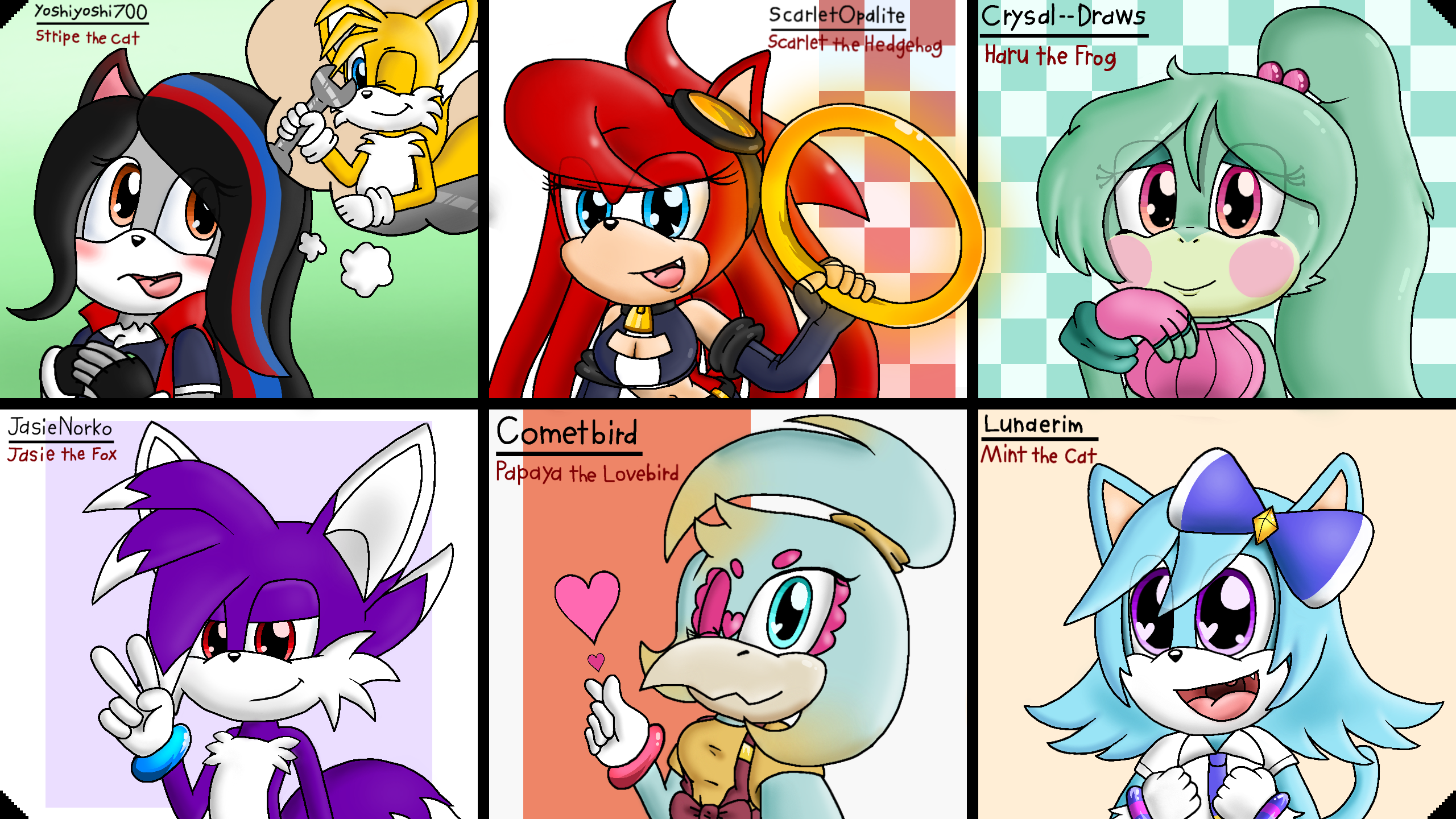 Sonic Oc Fan Art Complete By Midnightowlartz On Deviantart