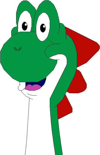Super Mario World Cartoon Yoshi By Supermariofan65 On Deviantart