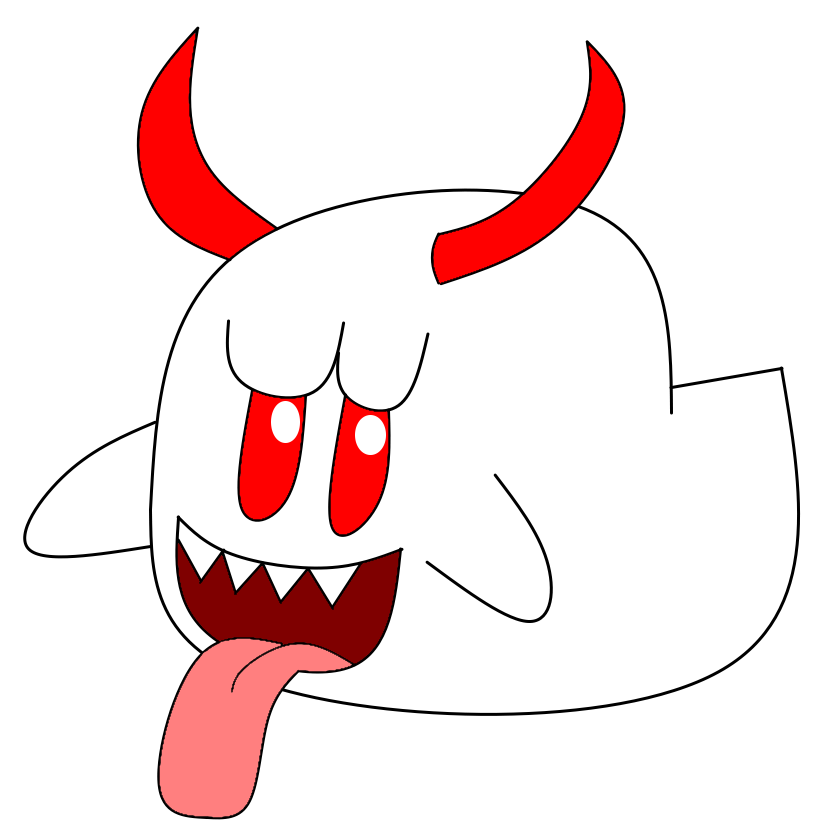 Super Mario Devil Boo By Supermariofan65 On Deviantart