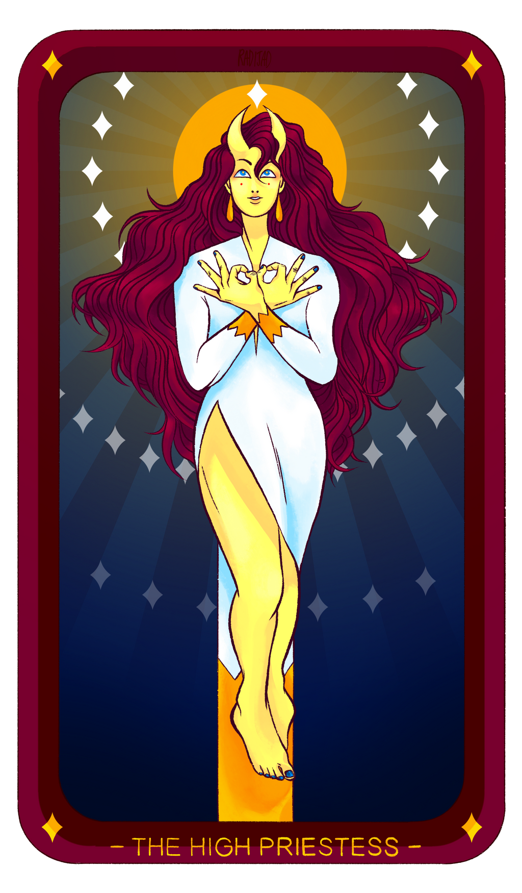 High Priestess By Radijad On Deviantart