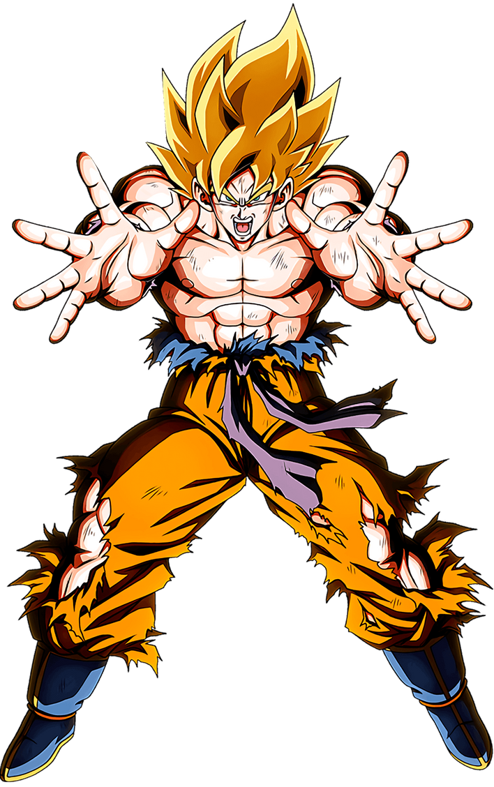 Dokkan Battle Lr Super Saiyan Goku By Anthony123ytb On Deviantart