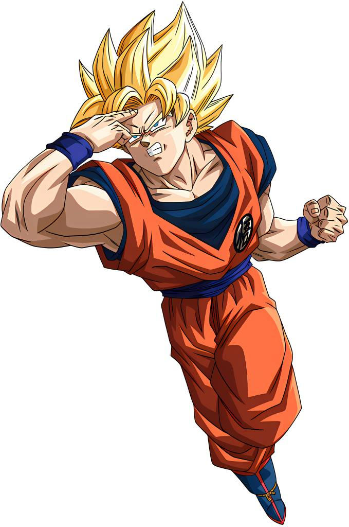 Dokkan Battle Goku Super Sayian By Anthony123ytb On Deviantart