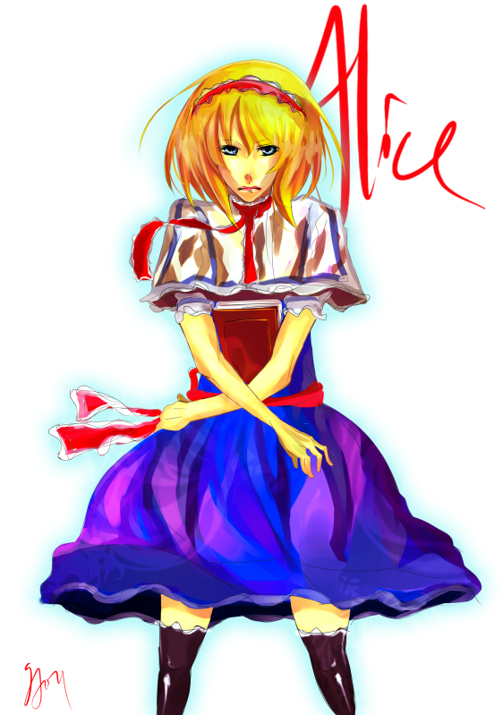 Touhou Alice By Lunaticrosex On Deviantart