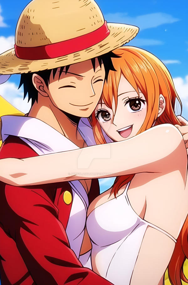 Luffy And Nami By Artfulasylum On Deviantart
