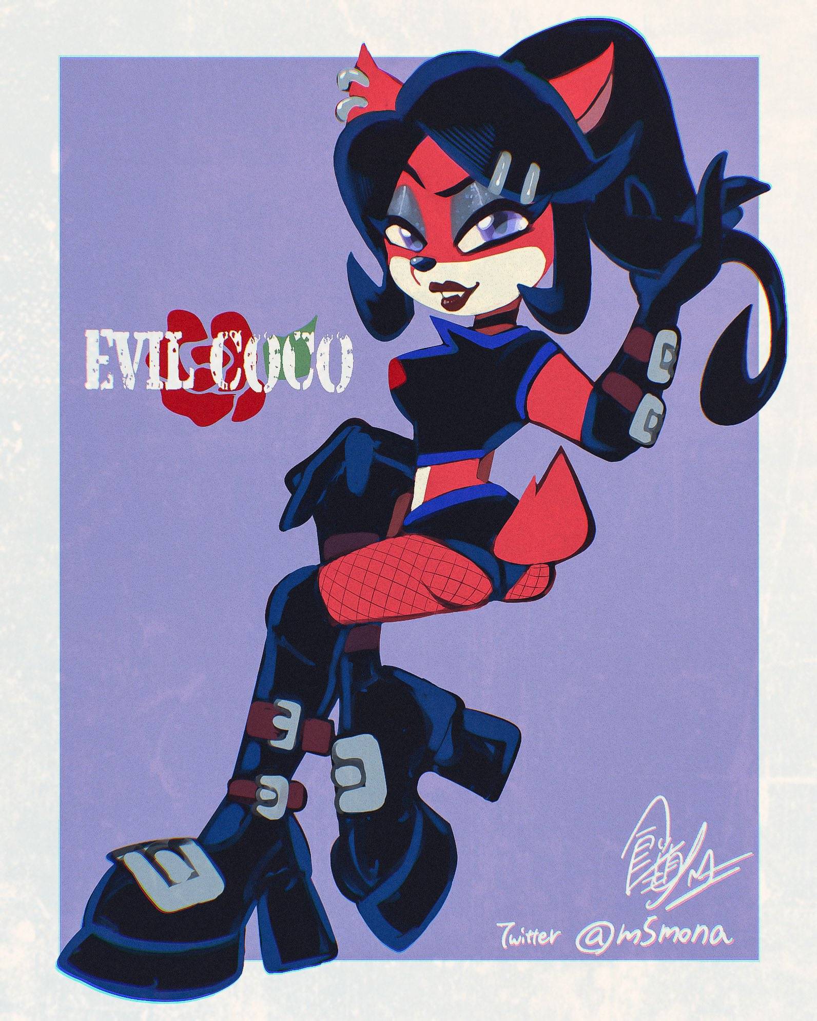 Evil Coco Bandicoot By Jamesjapanese91 On Deviantart