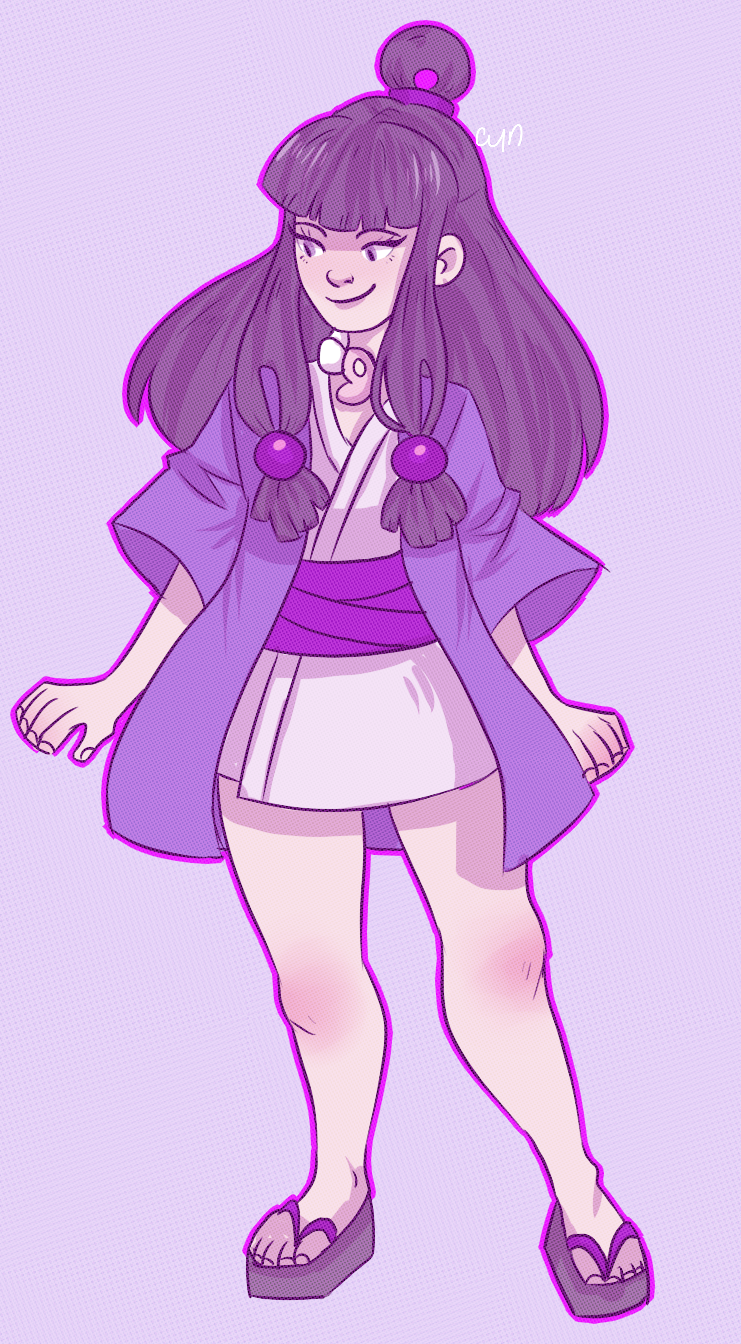 Maya Fey By Rringabel On Deviantart